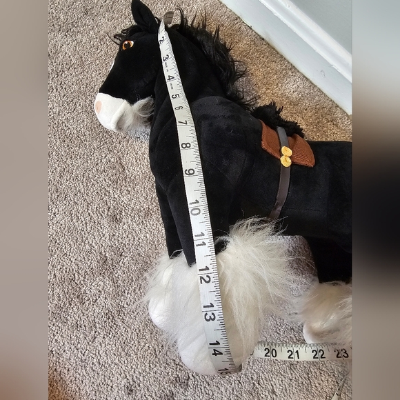 Disney | Toys | Disney Store Angus Black Clydesdale Horse From Brave 5 ...